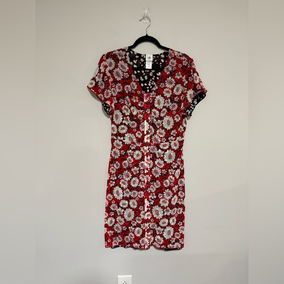 CAbi | Dresses | Cabi Gemini Reversible Duster Mini Dress Size Medium ...